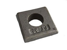 Railroad Construction Boltable Rail Clips Self blocking High Strength