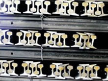 Streetcar Grooved Steel Rail Track 59R2 And 60R2 Tram Rail