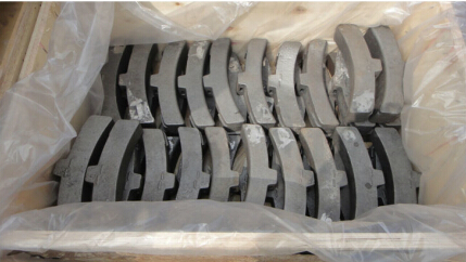 Composite Railway Brake Blocks Color Track Braking Parts in Railroad