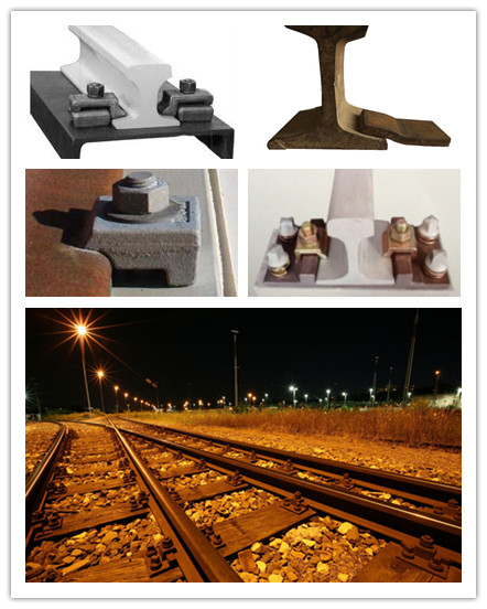 Sole Steel Plate Weldable Upper Clip With Rubber Nose , Plain Q235 ...