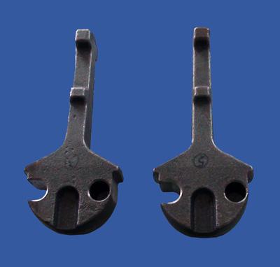 Black 60Si2Mn Steel Rail Anchors / Section Bar heat - treated For Railroad
