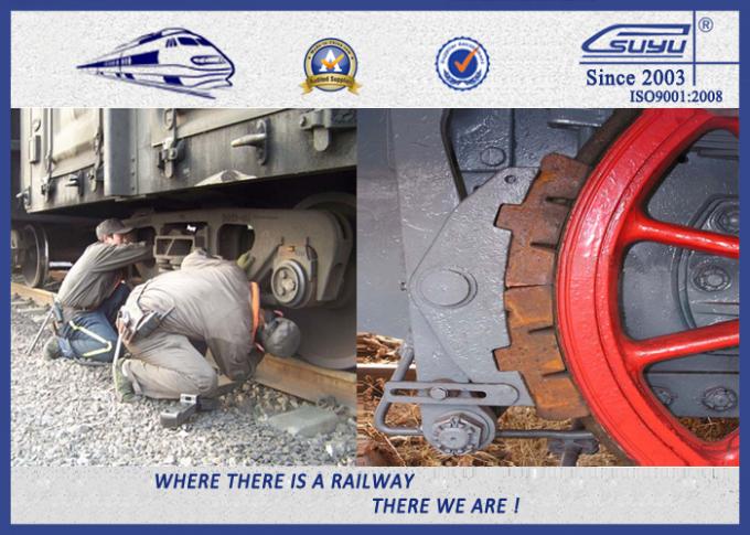 Low Friction Train Wheel Composite Brake Block Cast Iron / Locomotive ...