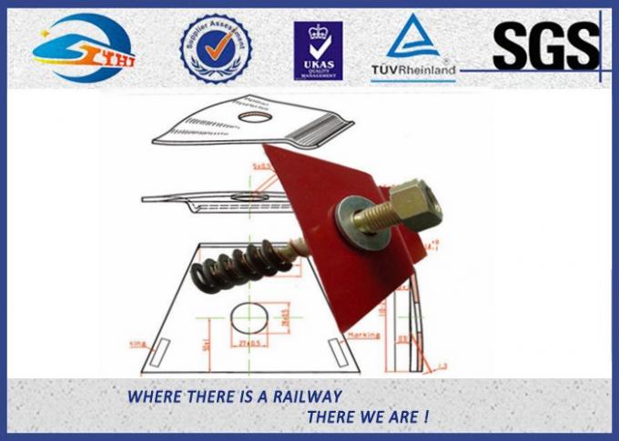 Fastening Industrial Clips Elastic Rail Clips Tension Spring Clamp