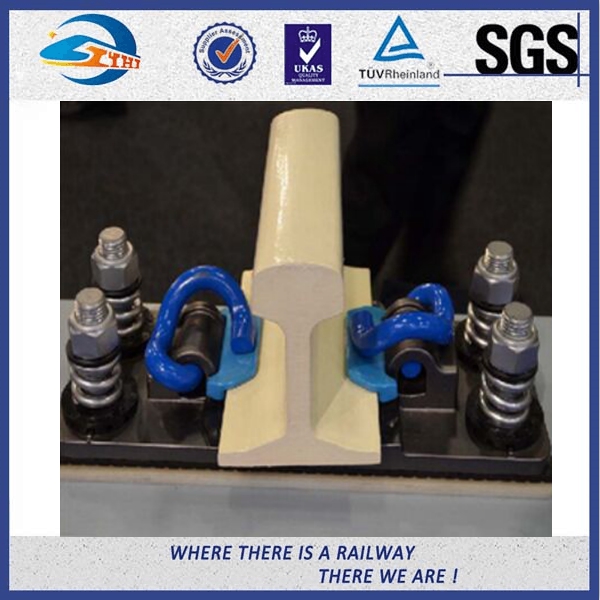 Rail Fastening System E Type Railroad Clamp Elastic Rail Clip