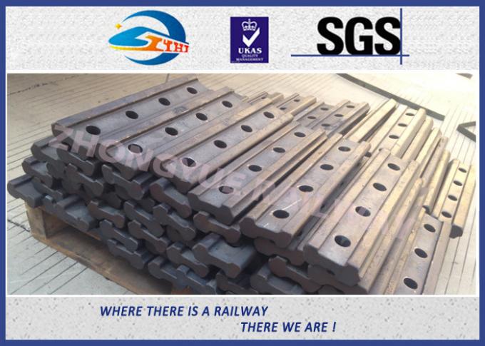 Standard BS100A Railway Fish Plate For Rail Fastener / Rail Joint Bar