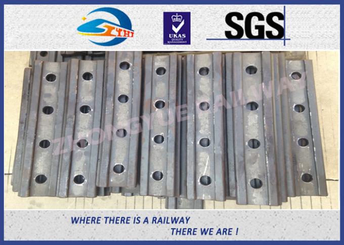 Standard BS100A Railway Fish Plate For Rail Fastener / Rail Joint Bar